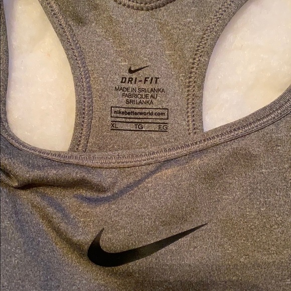 Nike | Intimates & Sleepwear | Grey Nike Sportsbra | Poshmark